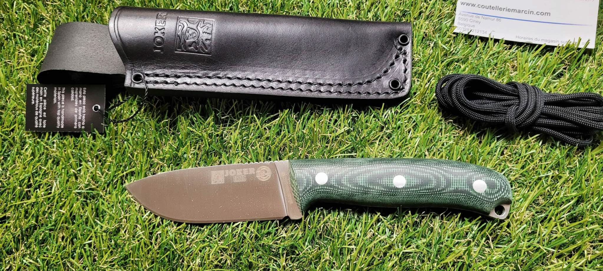 Joker CV116 Ursus, Couteau de buschraft , survie , sport – Coutellerie ...