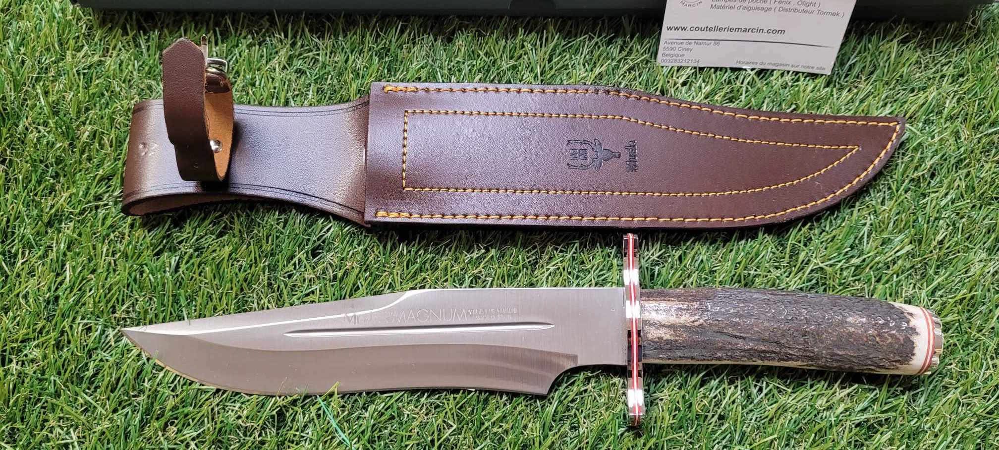 Muela Magnum MAG23 Lame Bowie de 23 cm avec garde – Coutellerie Marcin